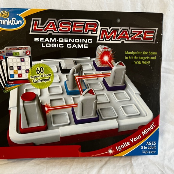Thinkfun | Toys | Thinkfun Laser Maze Beambending Logic Game Red And ...